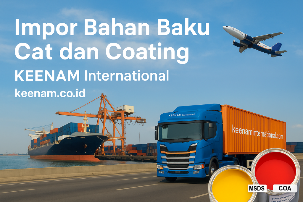 Impor Bahan Baku Cat dan Coating