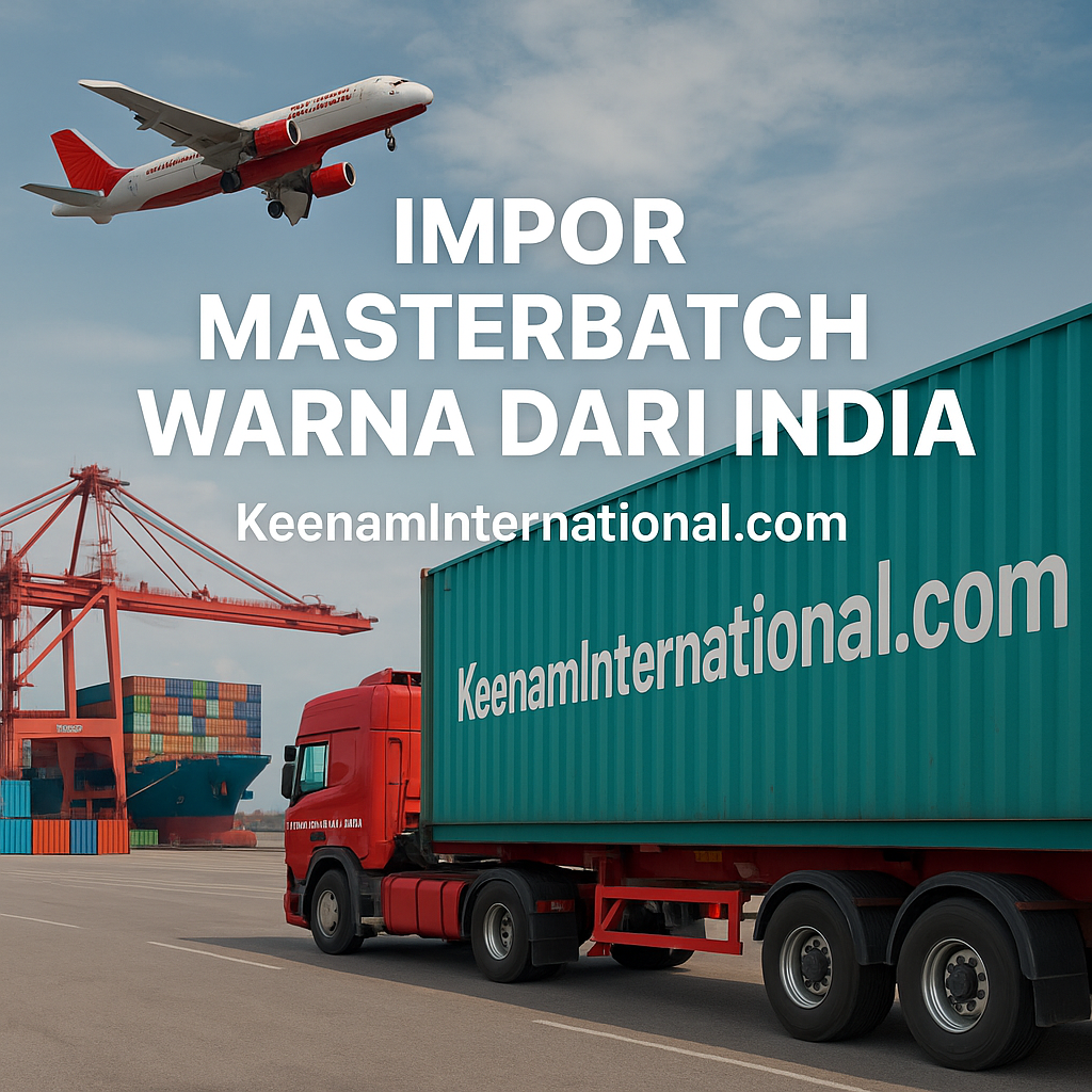 IMPOR MASTERBATCH WARNA DARI INDIA
